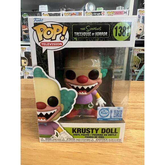 Funko | Toys | New In Hand Exclusive Krusty Doll Simpsons Funko Pop 381 ...